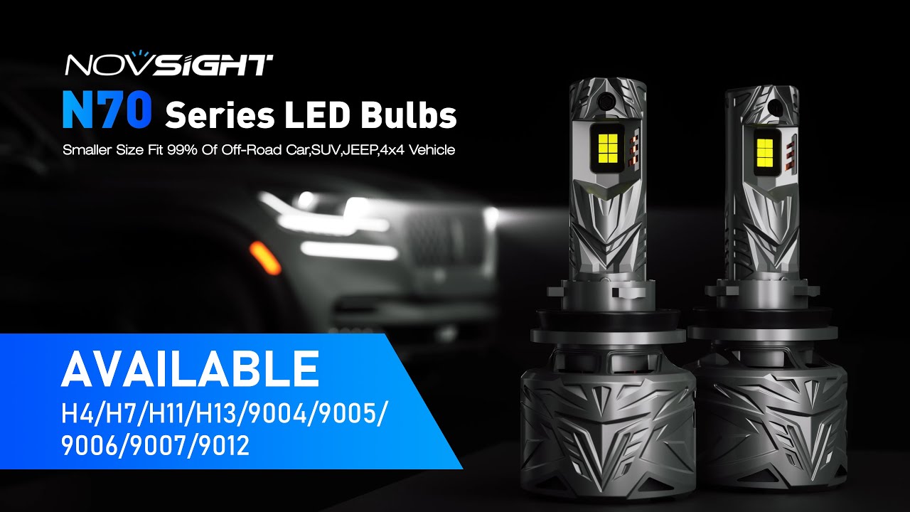 N70 Series LED Bulbs official launched, H4/H7/H11/H13/9004/9005/9006 ...