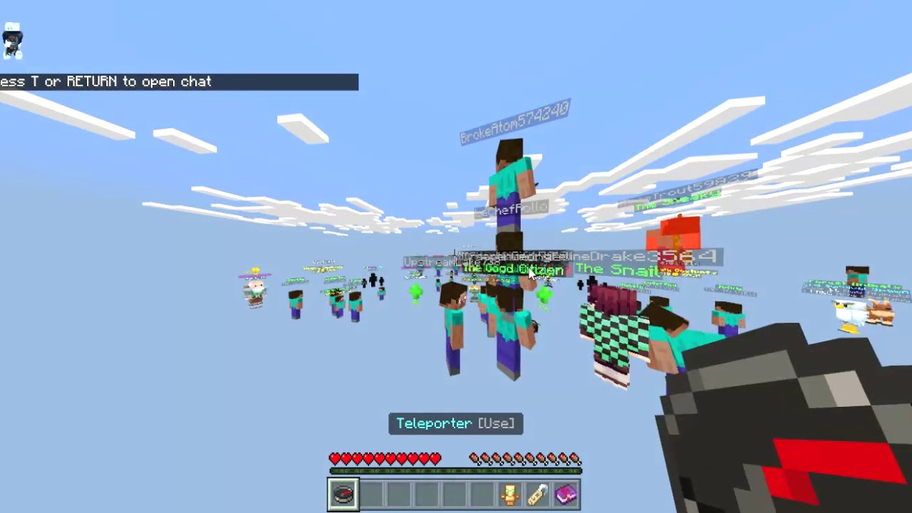 Minecraft Hive Sky wars epi:5 // moonie trap u // - YouTube
