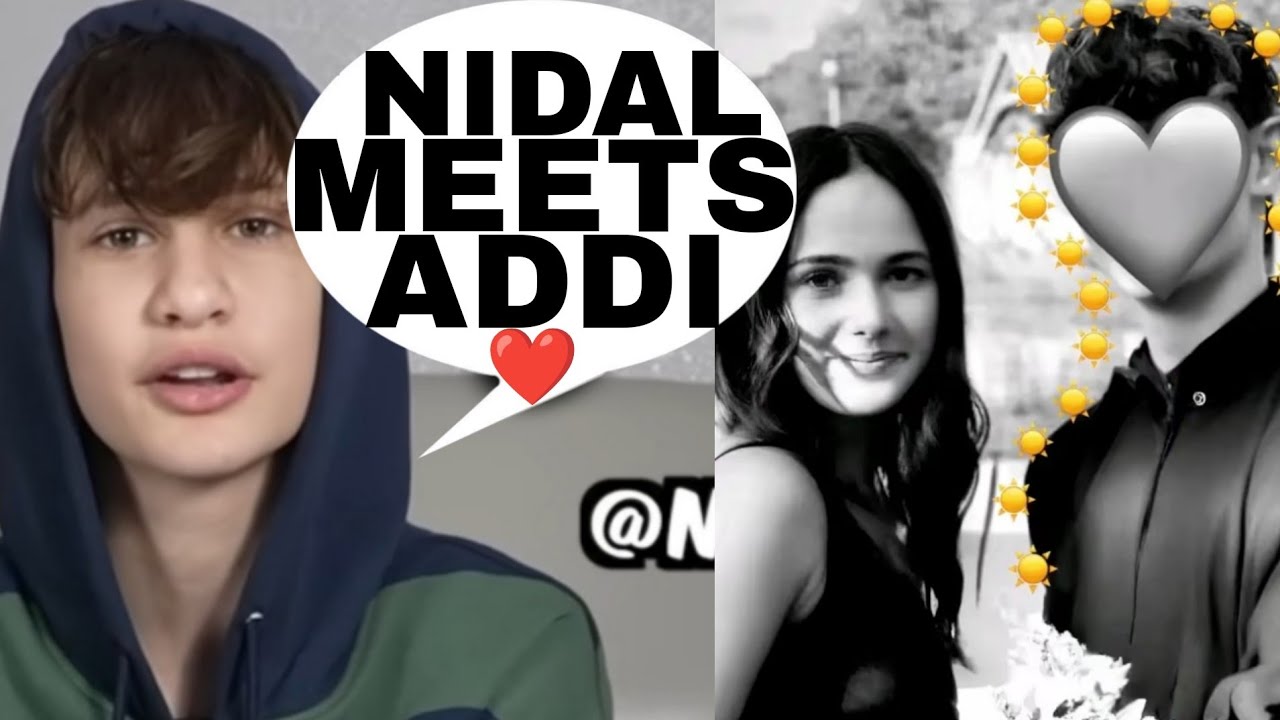 Nidal Wonder MEETS Addi After Breaking Up?! 😱😳 **Video Proof** #nalish ...