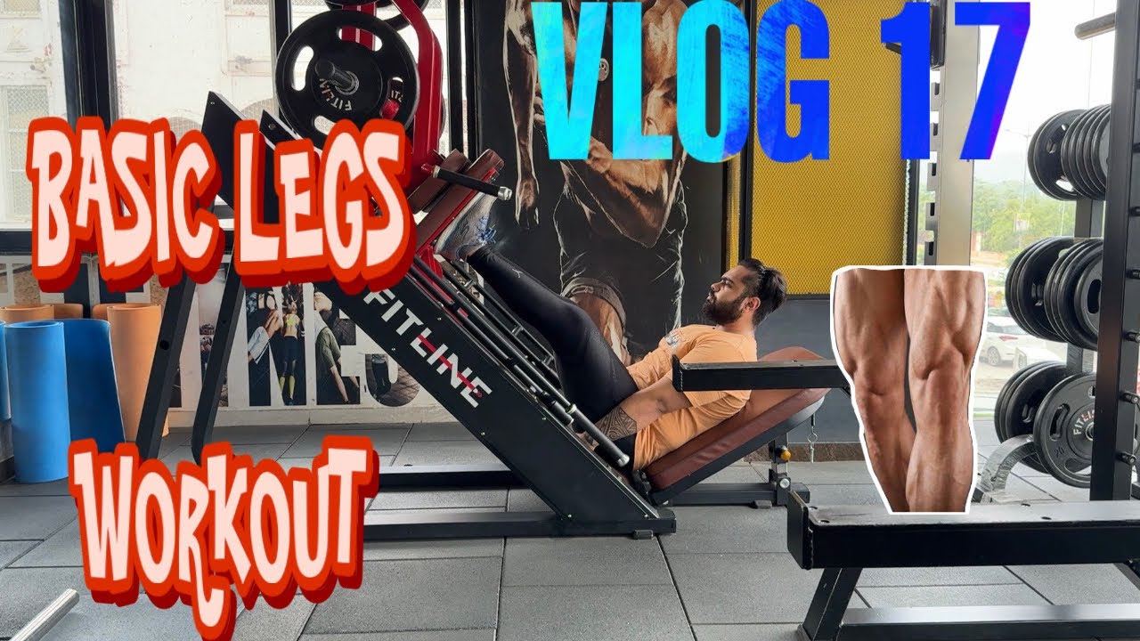 VLOG 17 - Basic Legs Workout!🦵 - YouTube
