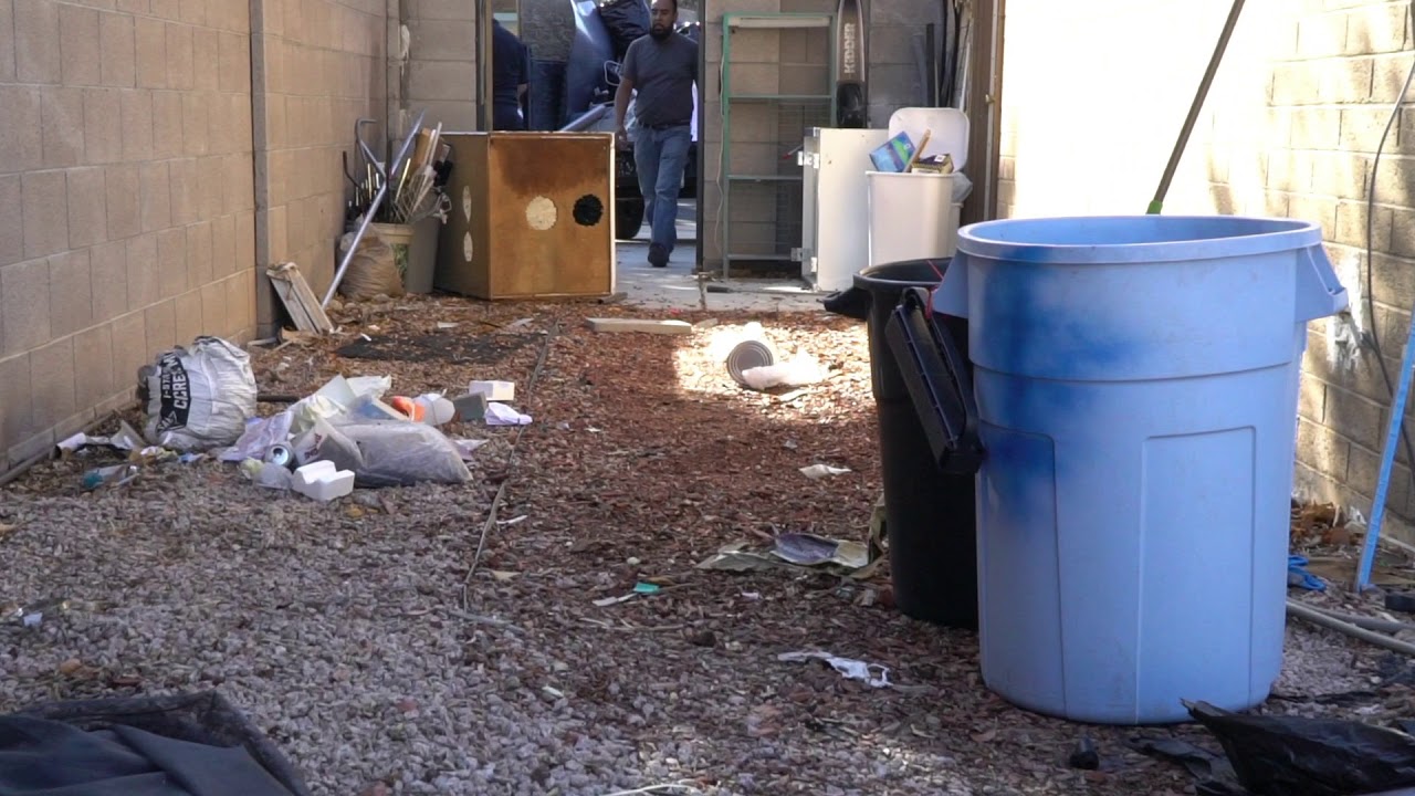 Trash Out Before & After Video - YouTube