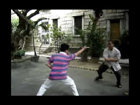 Zi Ran Men Shadow Boxing Partner Practice - YouTube