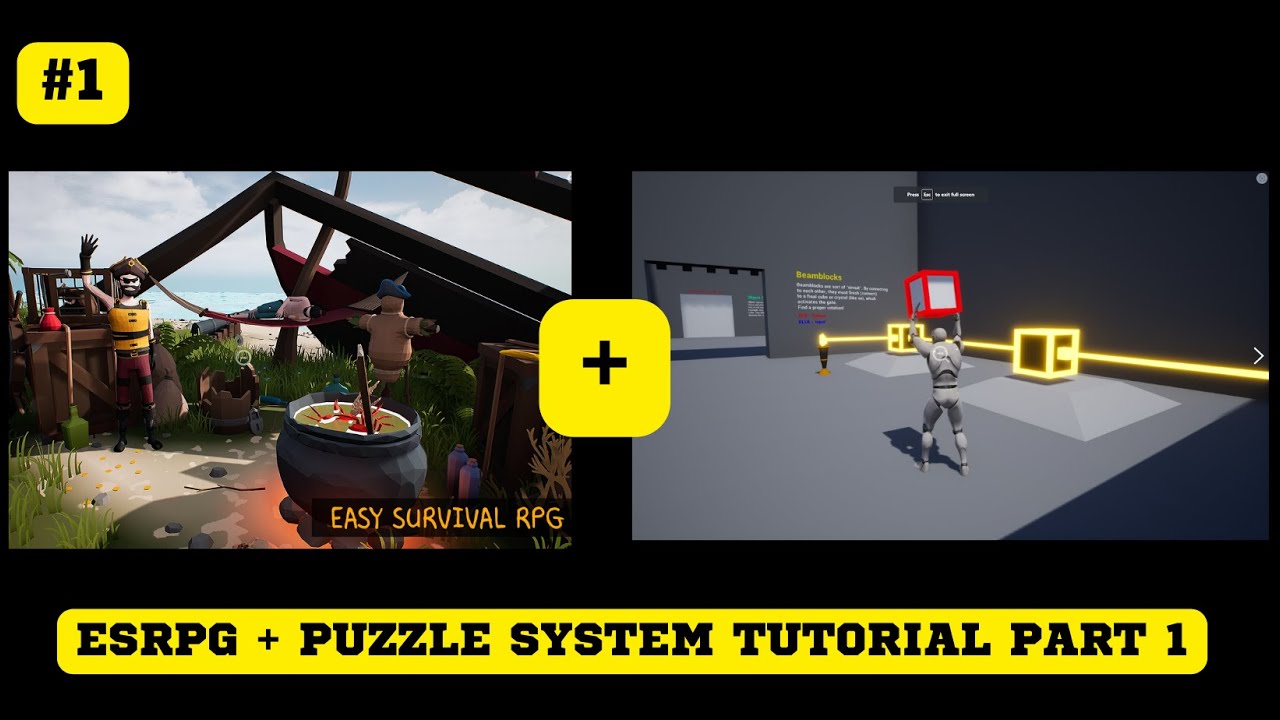 ESRPG + PUZZLE SYSTEM TUTORIAL PART 1 - YouTube