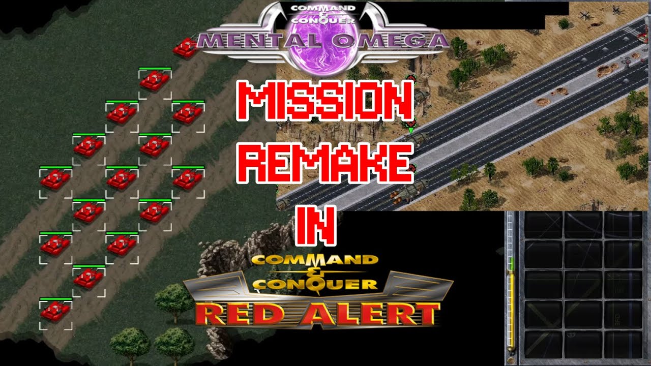 C & C Red Alert 1 Remastered - Custom Mission - Road Trippin - YouTube