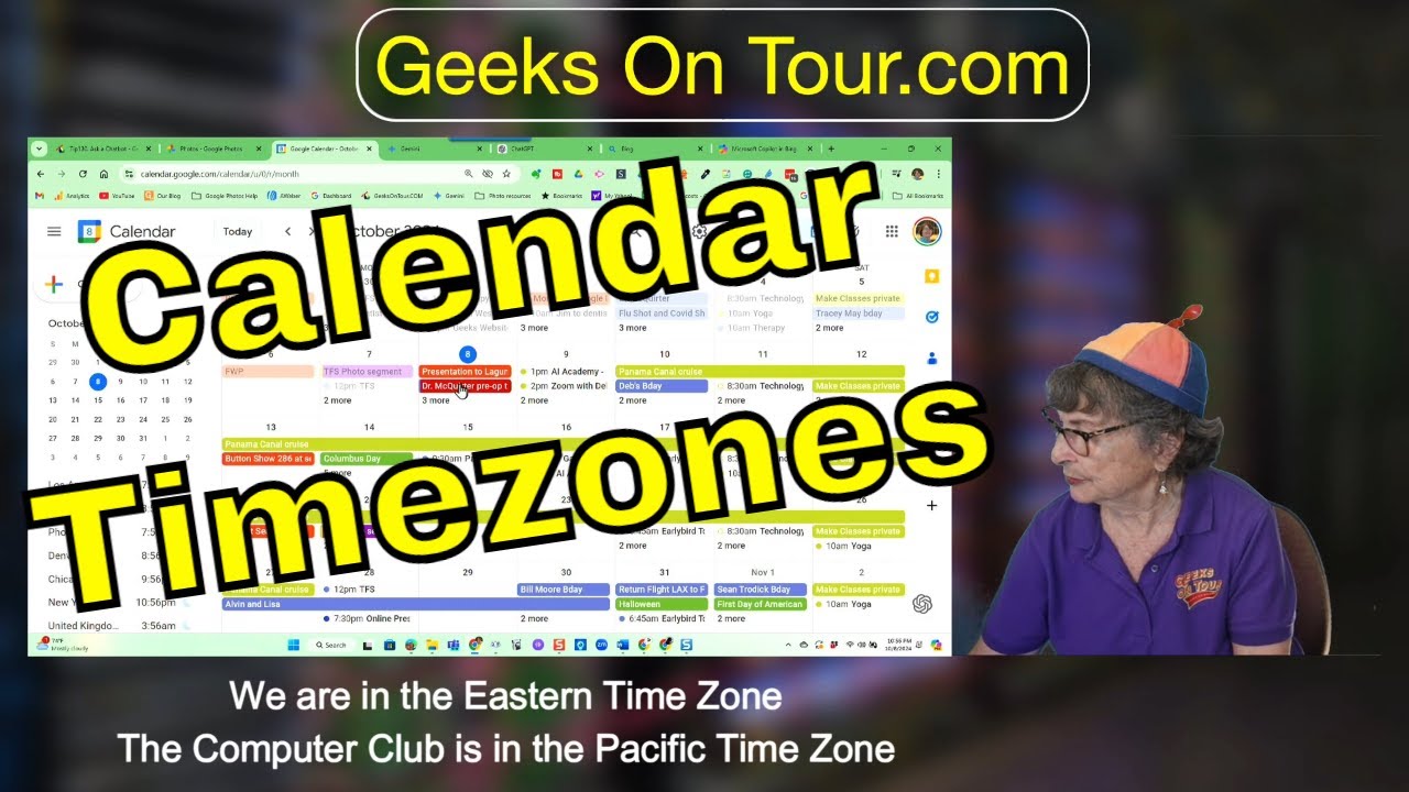 Google Calendar and Timezones Explained - YouTube