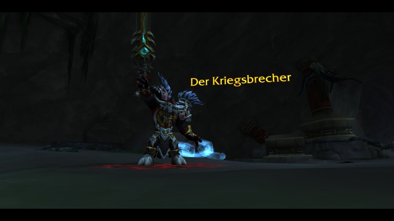 WoW Legion Arms Artifact Weapon Strom'kar the Warbreaker Quest Warrior ...