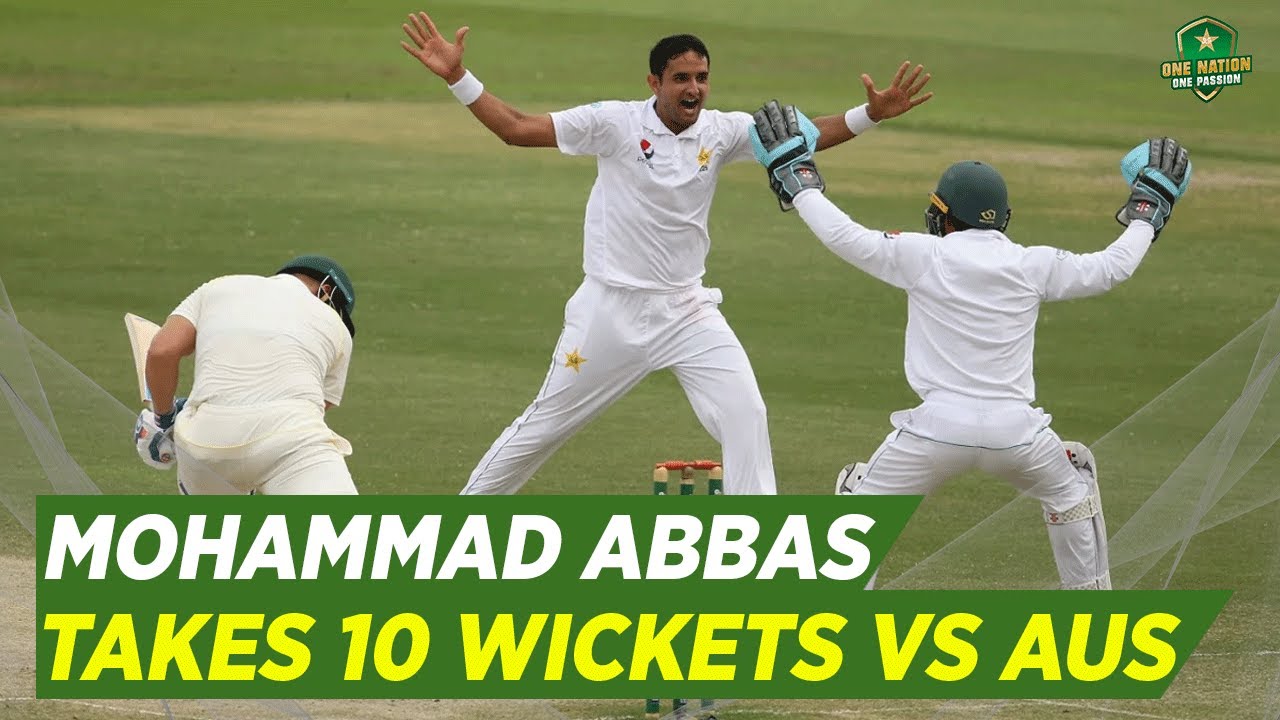 Mohammad Abbas' Magnificent 10-Wicket Haul vs Australia | PCB - YouTube