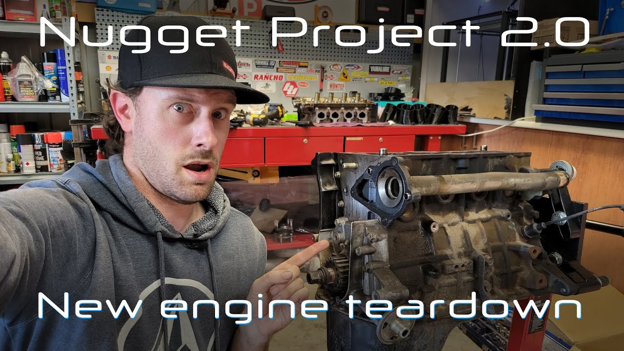 The Nugget Project 2.0 - New engine teardown! - YouTube