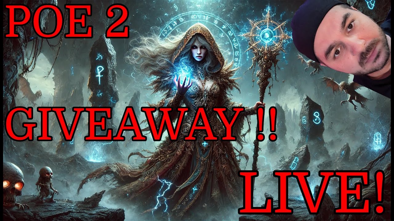 🔴Giveaway01 POE2 EA key Stormweaver si poate ceva caracter nou - YouTube