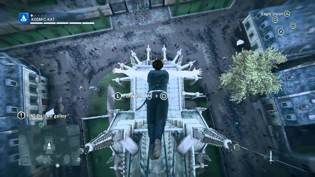 Assassin's Creed® Unity First Leap of Faith - YouTube