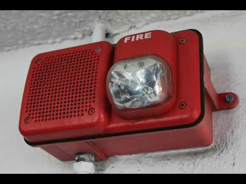 old voice evac fire alarm - simulation - YouTube