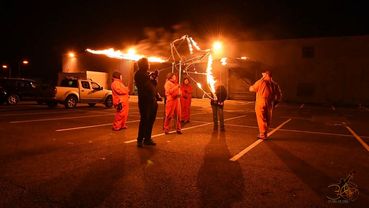 Fire Puppet Practice for Beltane Fire Festival 2017 - YouTube