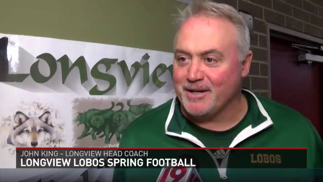 Longview Lobos Spring Football - YouTube