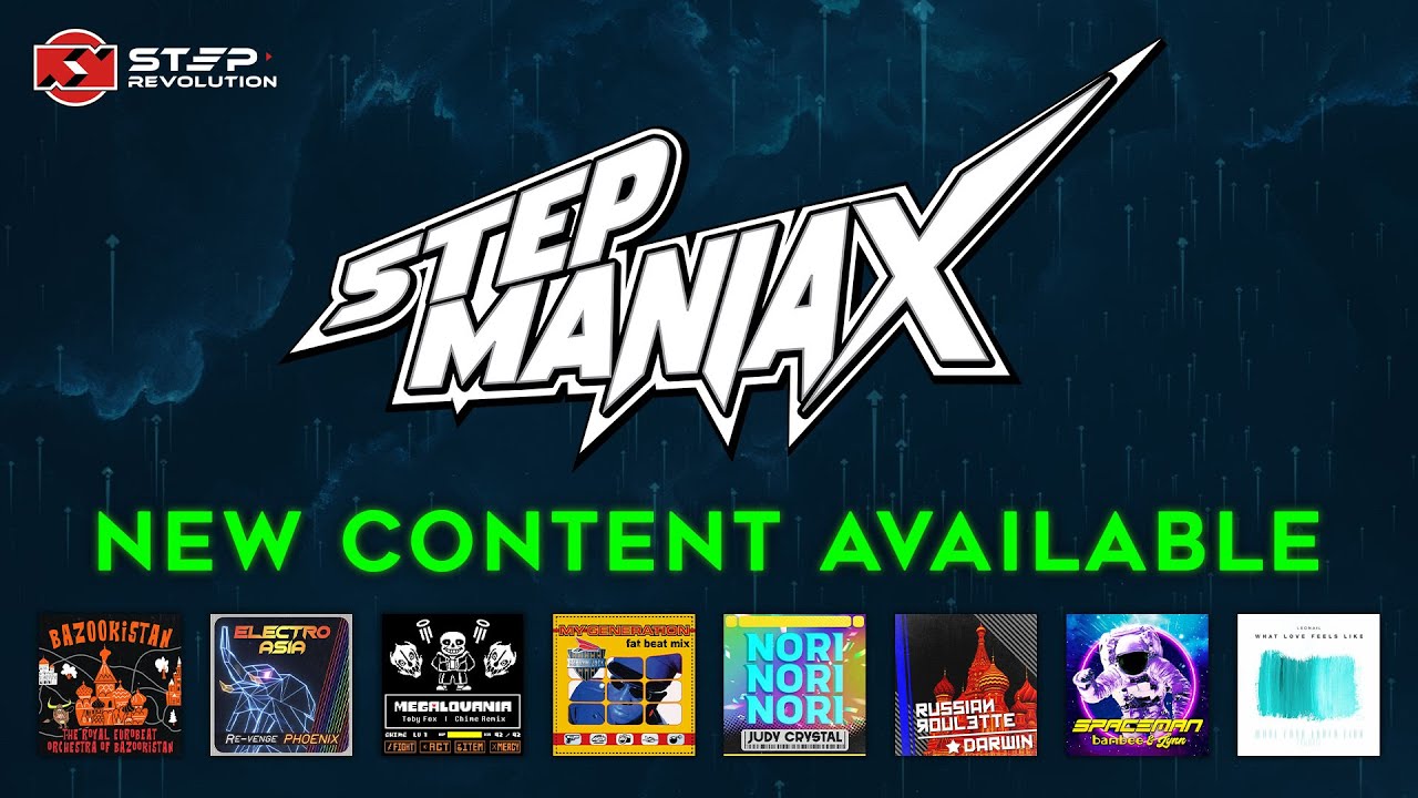 StepManiaX Content Update New Songs to end 2020! - YouTube