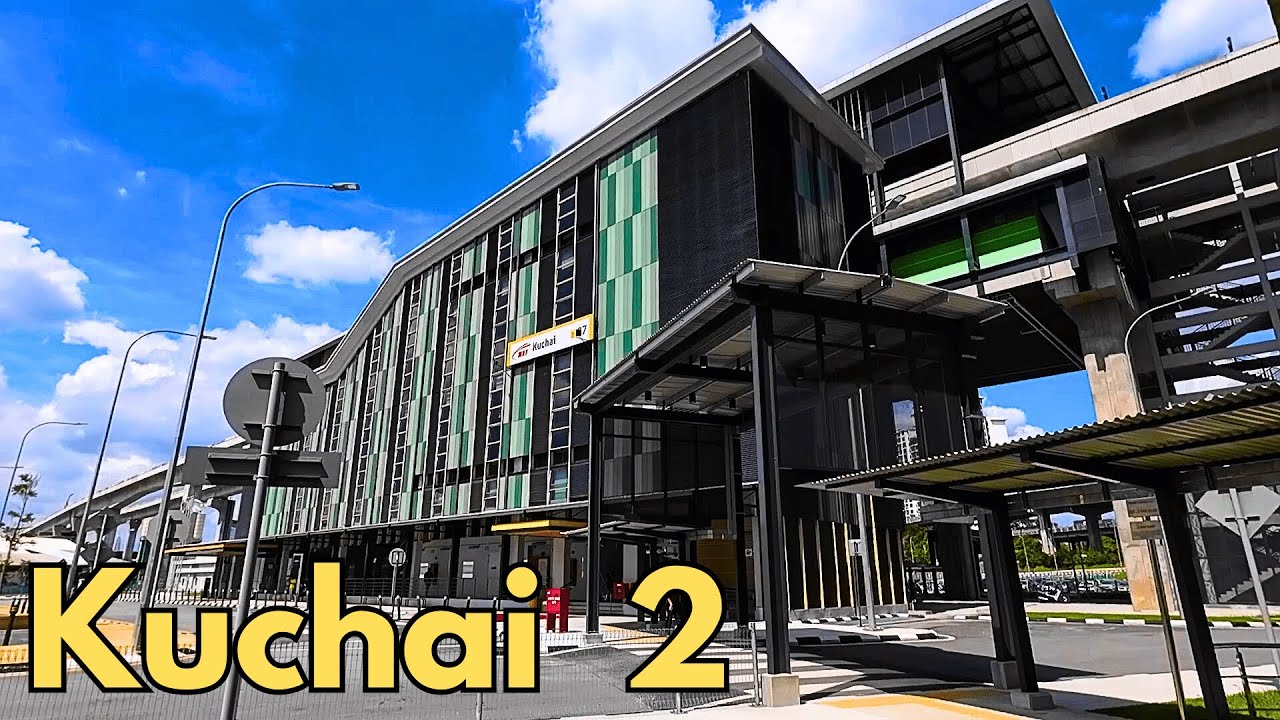 Kuala Lumpur Kuchai MRT Station Tour Part 2 - The Concourse - YouTube