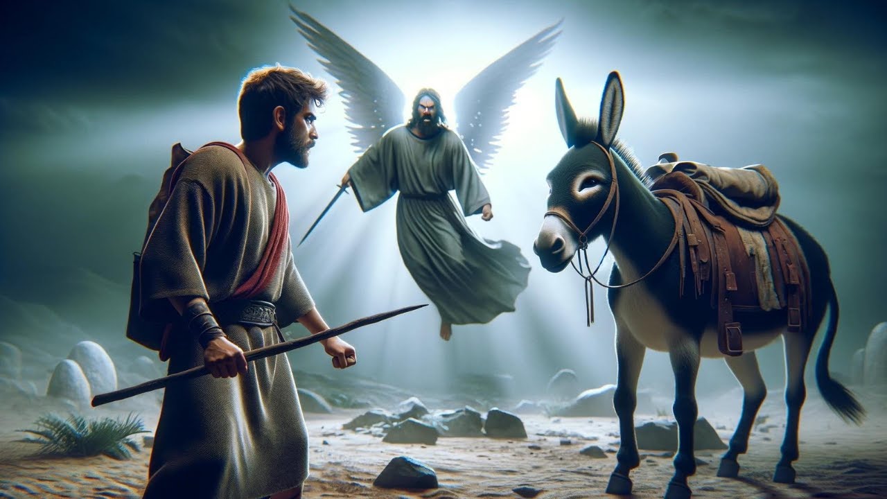 El Ángel de Dios Reprende a Balaam - YouTube
