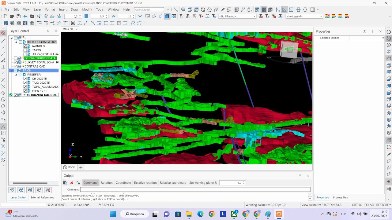 Curso de Deswik. Cad ( sesión III 2024), GRATIS. - YouTube