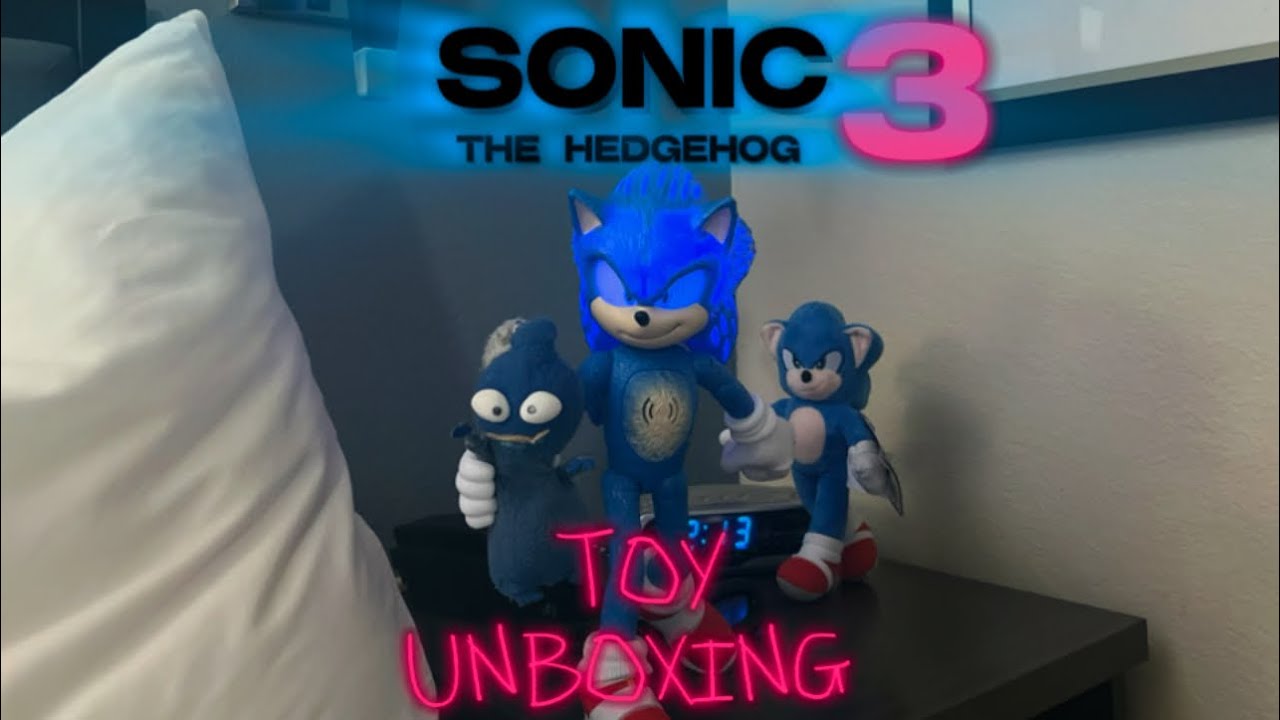 Sonic Movie 3 (toy unboxing) - YouTube