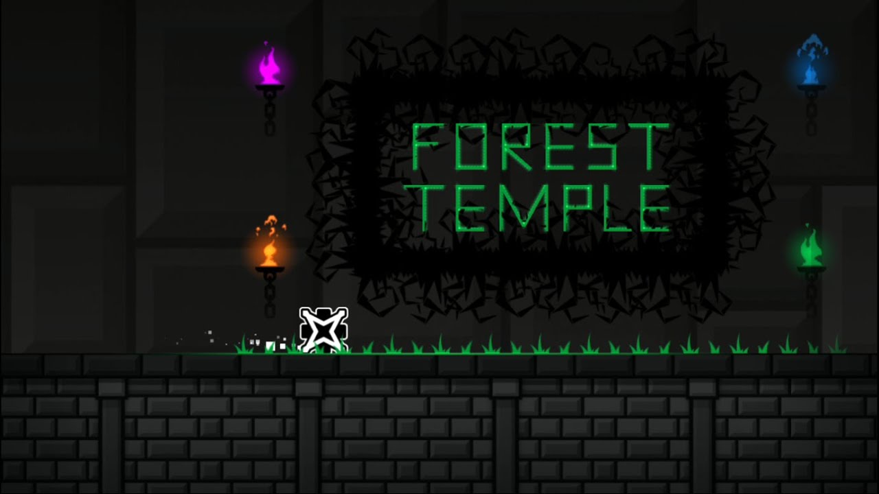 "Forest Temple" by Michigun | Geometry Dash - YouTube