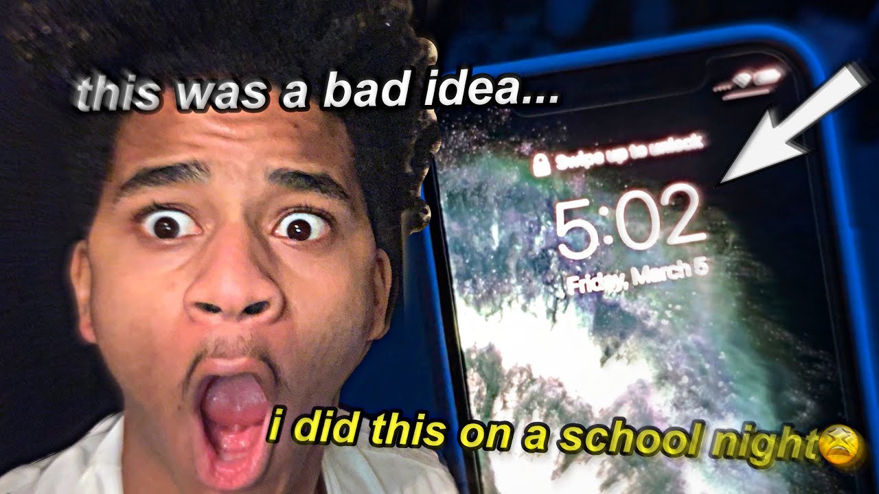THE BEST ALL NIGHTER EVER - Arrington Allen - YouTube
