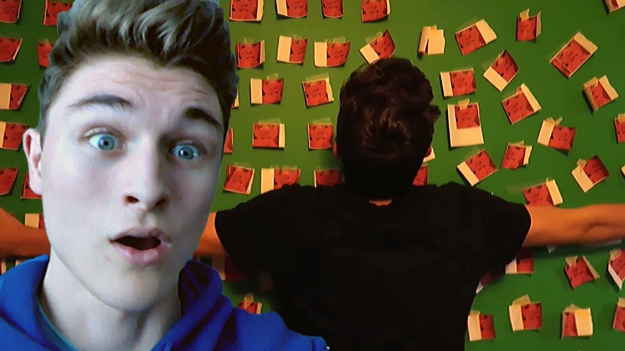 They Put 1,000 Pictures of THIS on my Wall...(Prank Wars) - YouTube