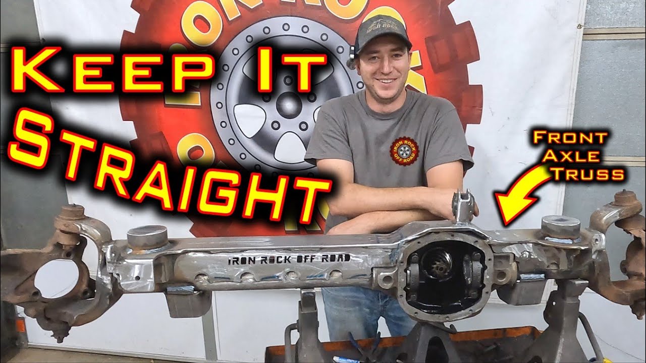 WJ Dana 30 Over Axle Truss - Straighten your D30 and keep it that way ...