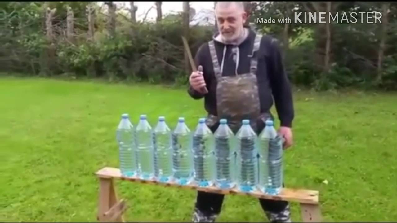 Ruso crea el cuchillo mas filoso del mundo - YouTube