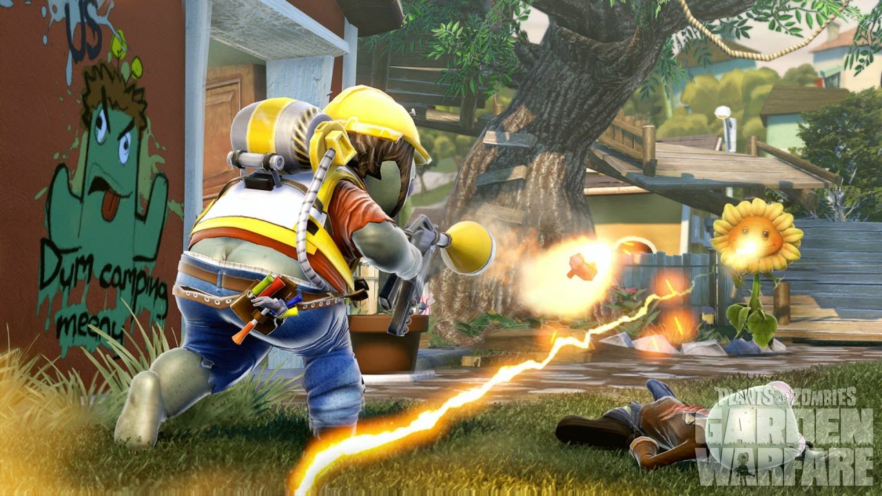 Plants vs Zombies Garden Warfare - Crash Course New Map - YouTube