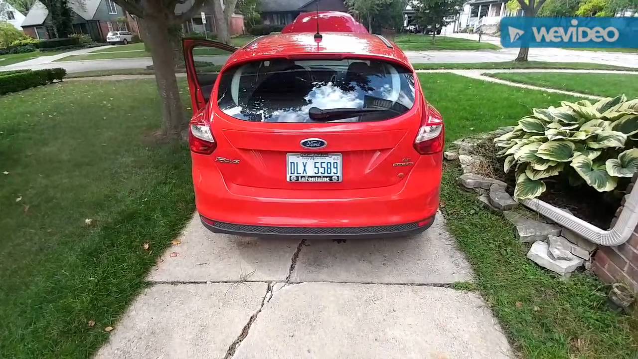 2014 ford focus se before and after cold air intake - YouTube
