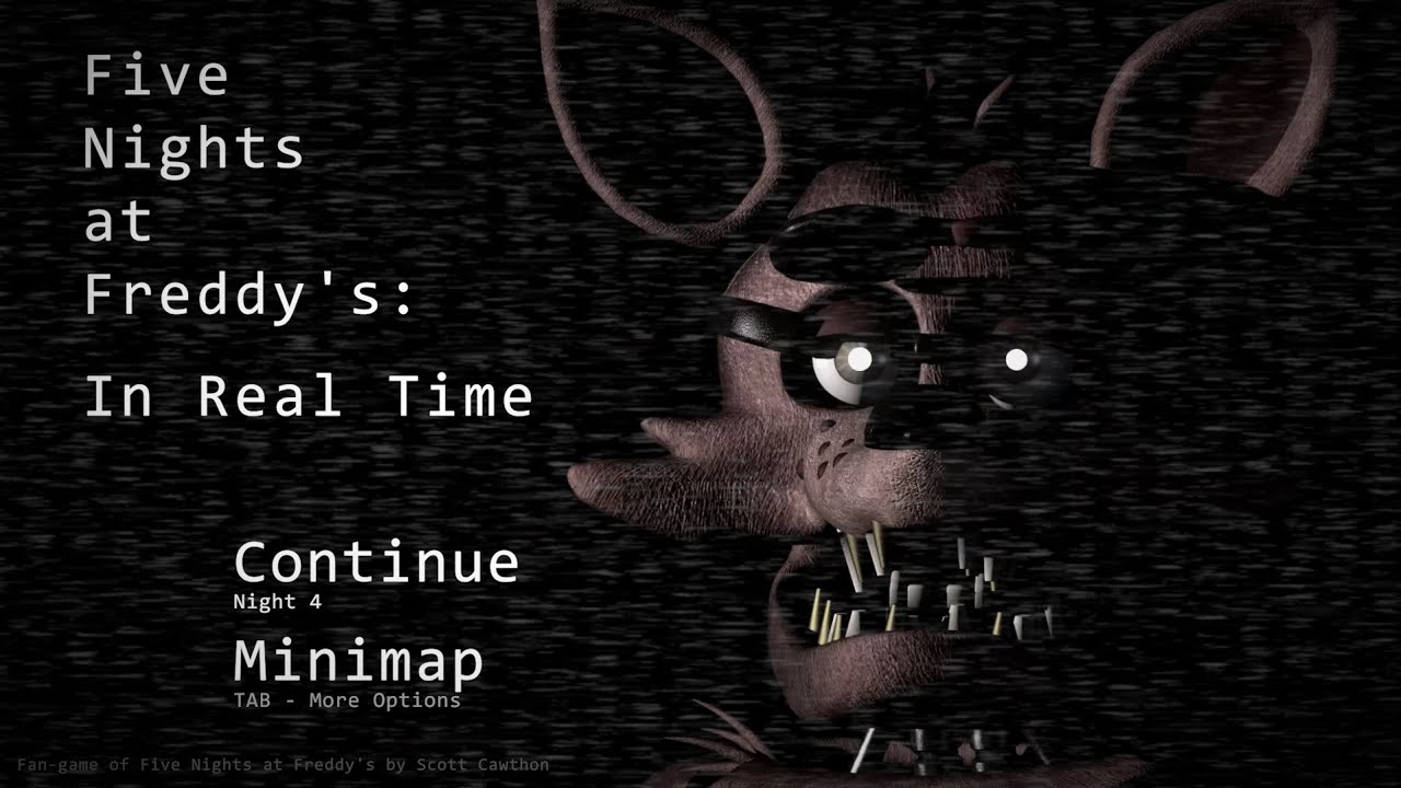 Fnaf in real time foxy boss battle - YouTube