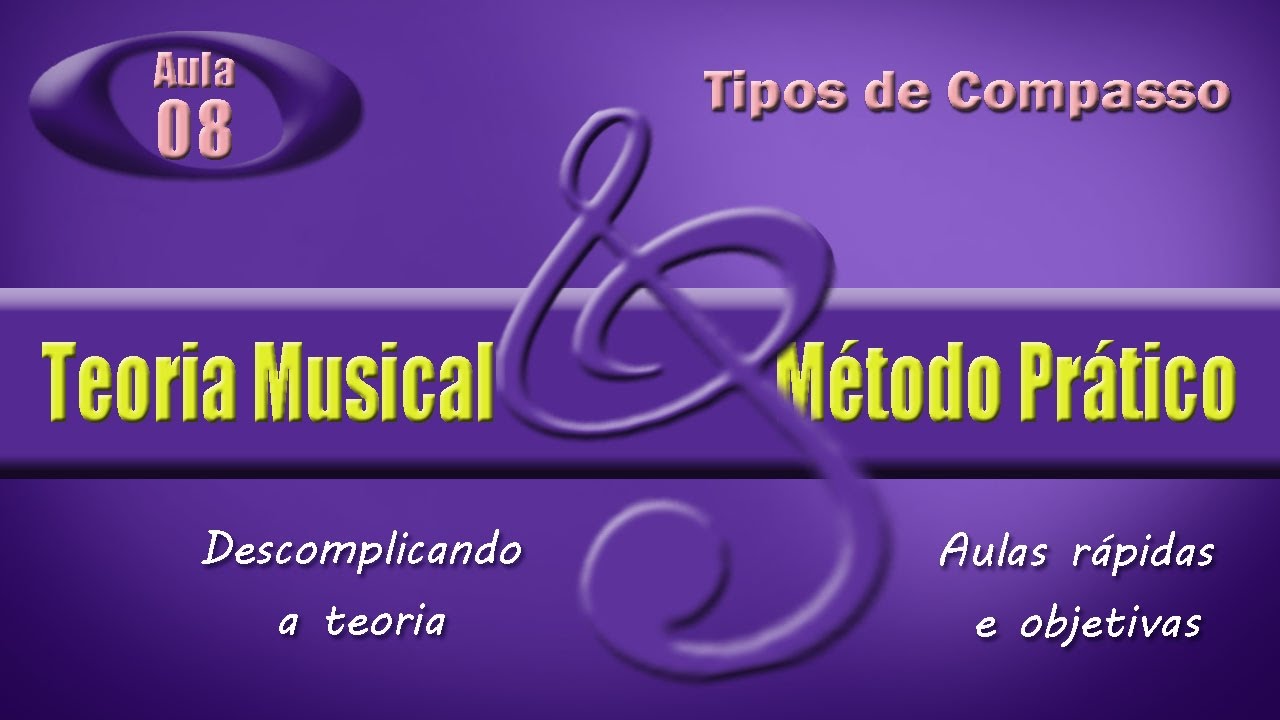 Tipos de Compasso Teoria Musical - YouTube