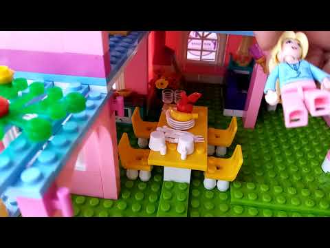 Огромный дом из ЛЕГО Розовая мечта - YouTube