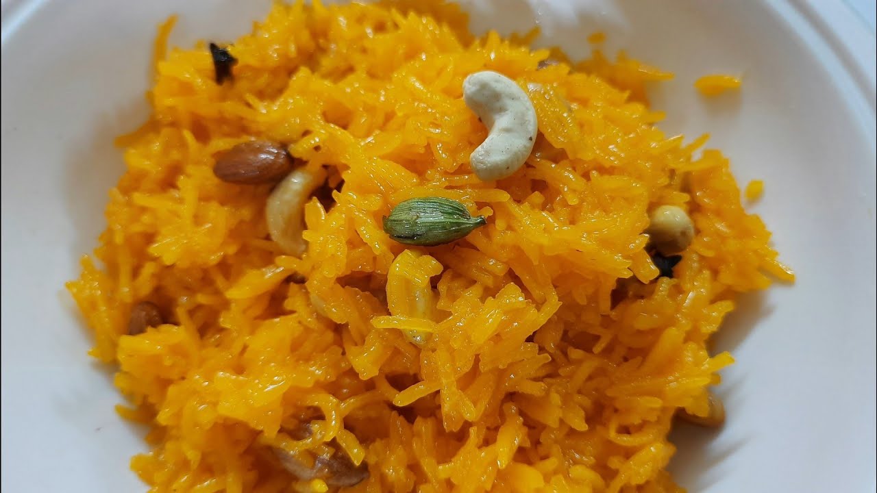Meetha Bhaat Recipe | Sweet Rice Recipe - YouTube