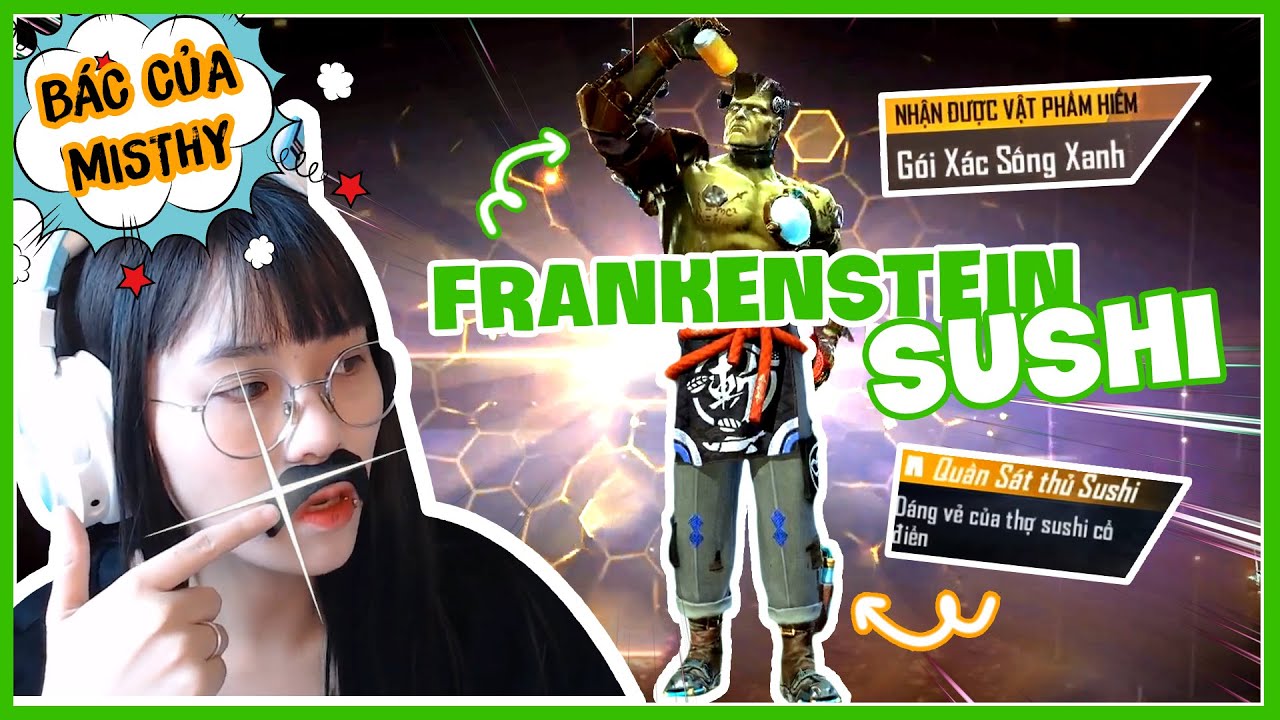 [FREE FIRE] Halloween lần đầu gặp bác của Misthy & bộ đồ Frankenstein ...