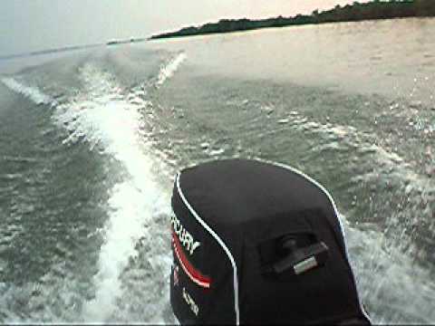 Motor mercury 15 hp super - YouTube