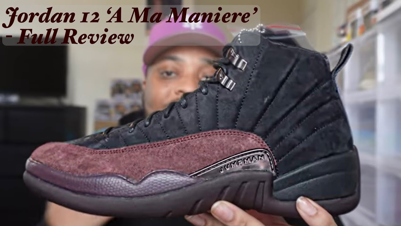 Jordan 12 A Ma Maniere - Full Review. Is this the Best A Ma x Jordan ...