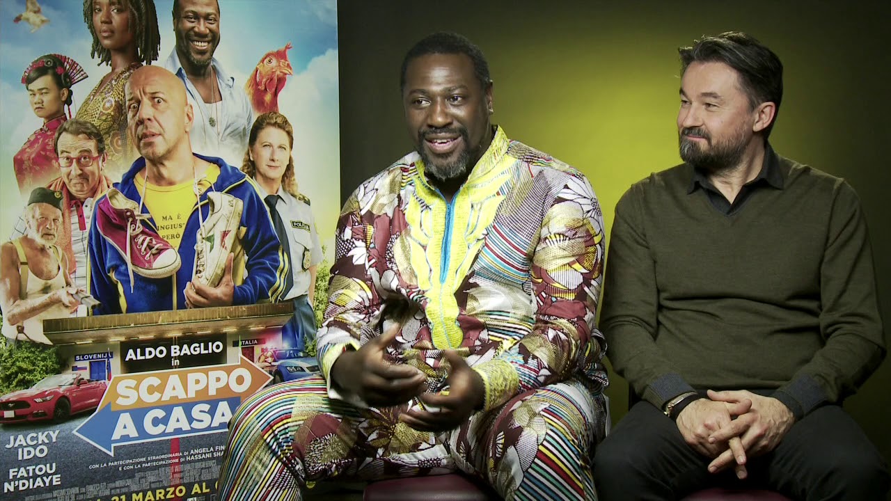 Scappo a casa, intervista a Jacky Ido e Enrico Lando - YouTube