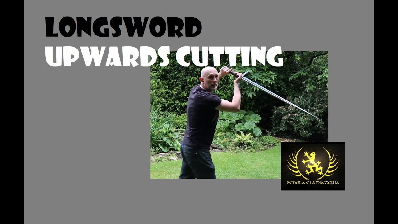How To Cut Upwards With Medieval Longsword - YouTube