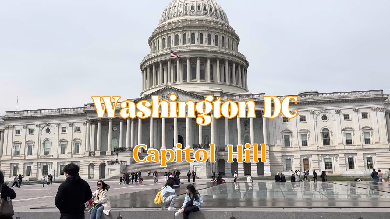 【4K】US Capitol Hill Washington DC Walking Tour - YouTube