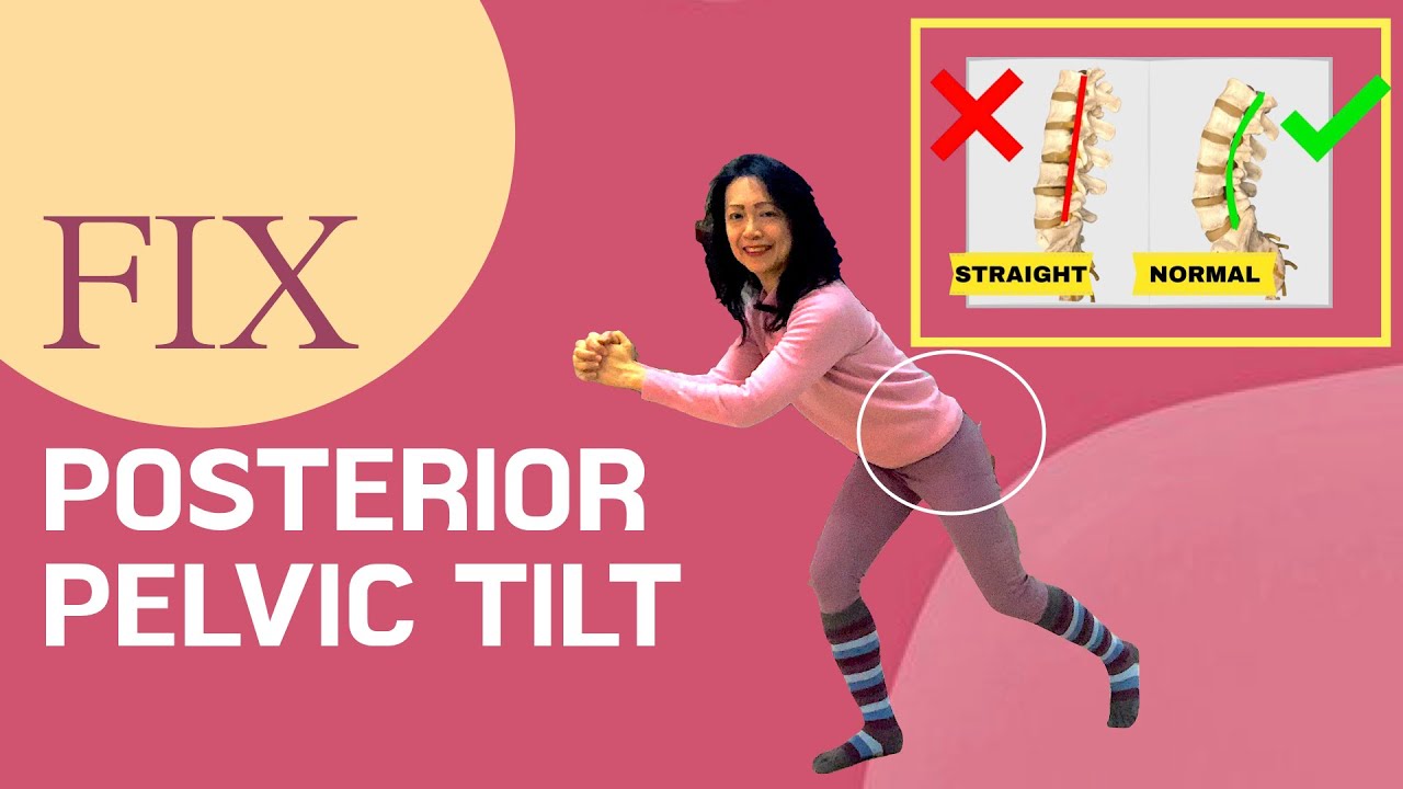 Exercises to Fix POSTERIOR PELVIC TILT l Restore Neutral Spine - YouTube