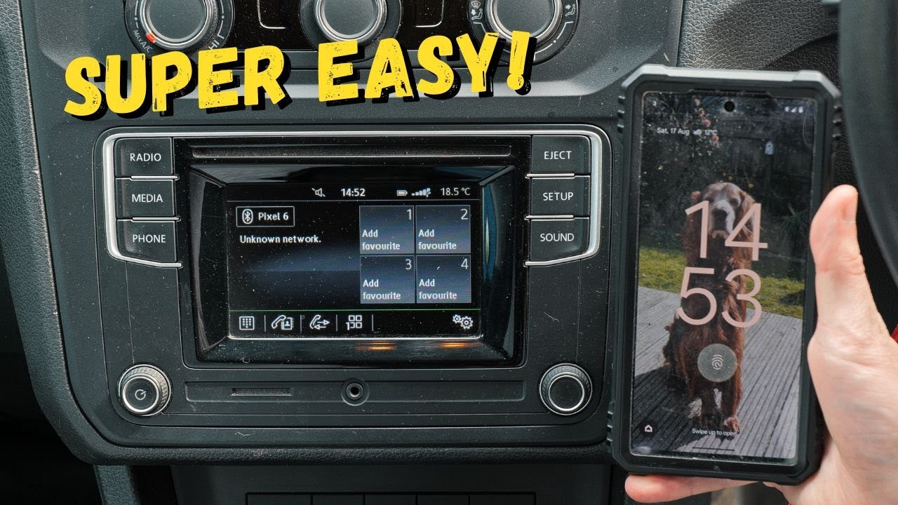 How to connect to Volkswagen Bluetooth - YouTube