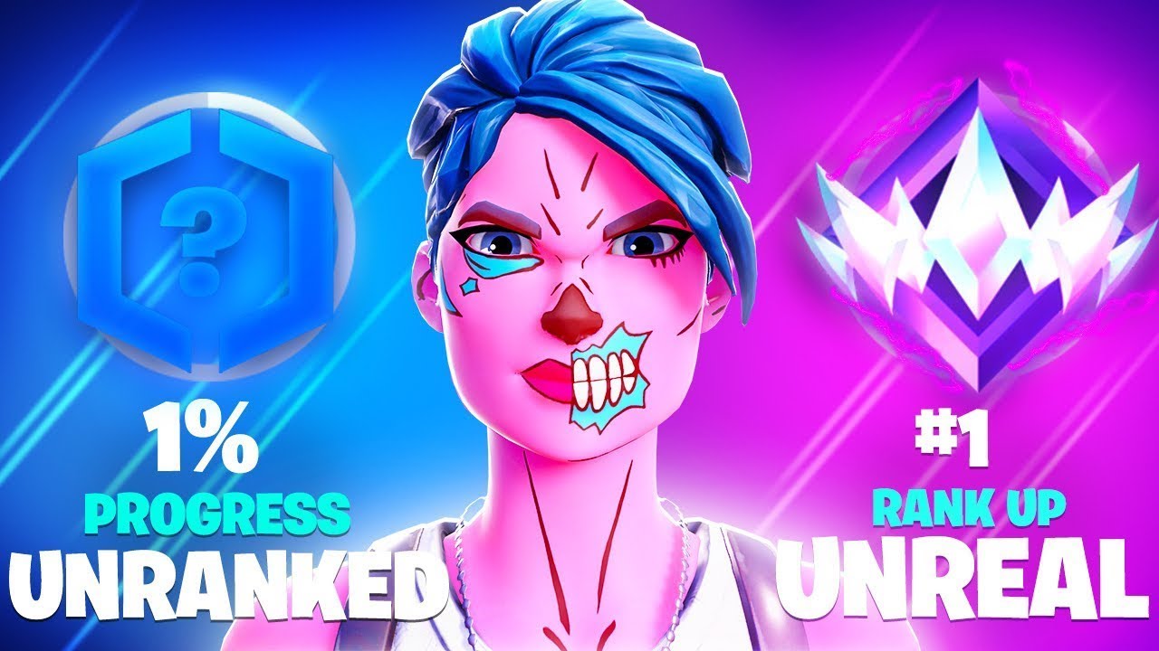 Unranked to Unreal SPEEDRUN (Zero Build) - YouTube