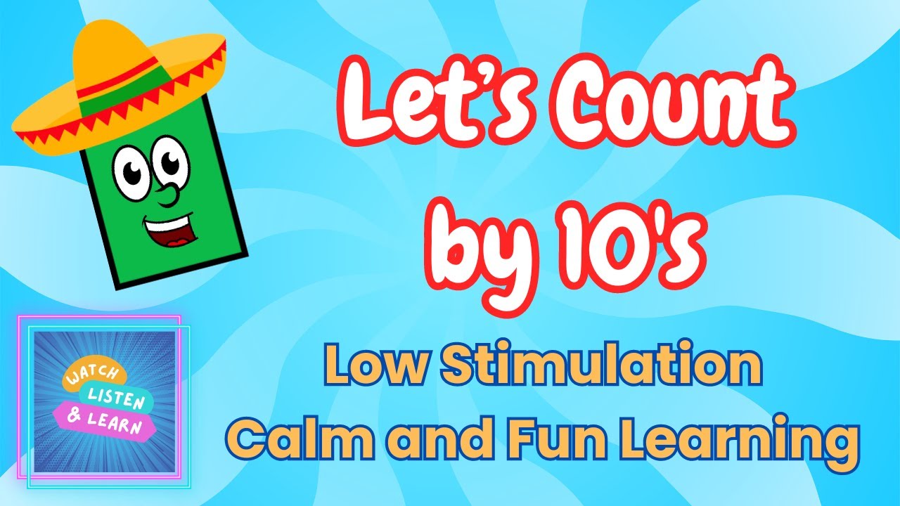 Learn to Count by 10's from 10 to 100 | Fun & Easy Counting for Kids ...