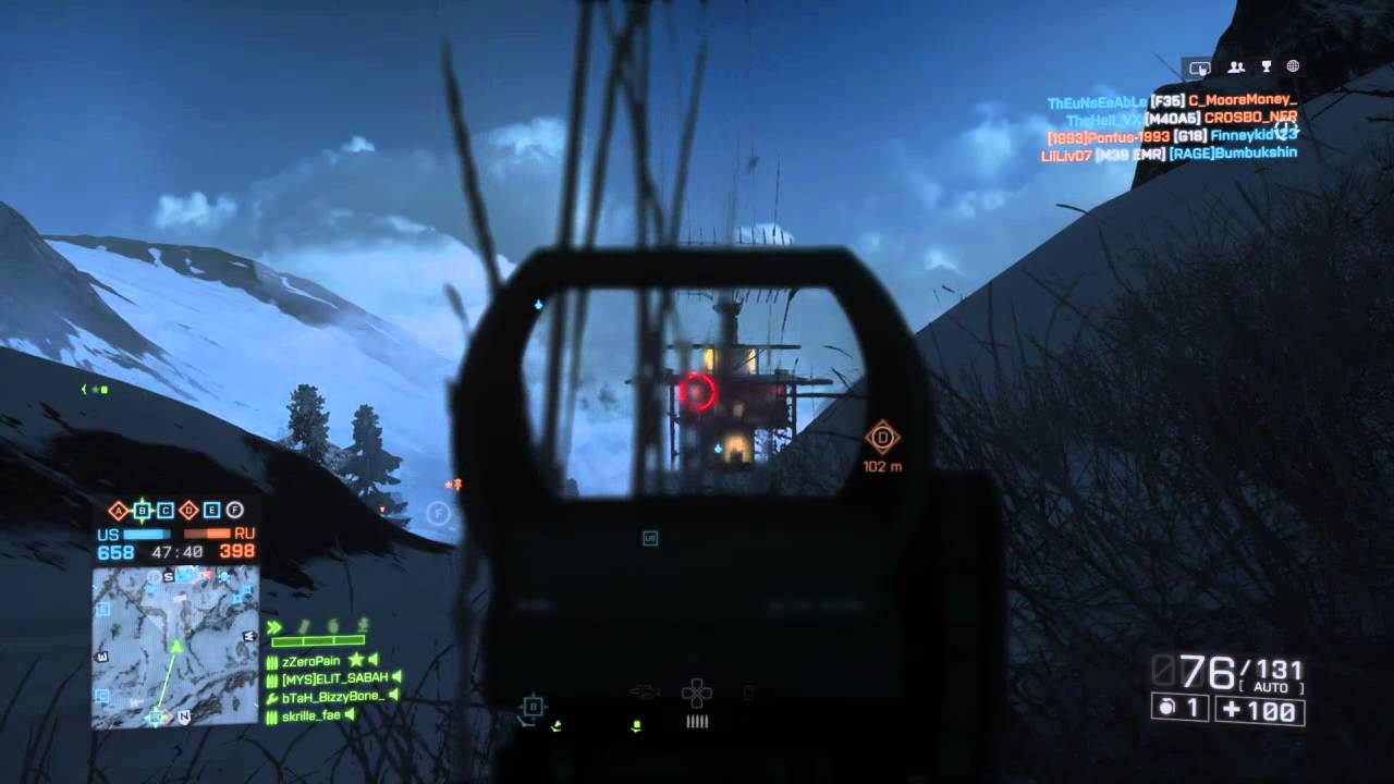 BATTLEFIELD 4 QBB-95-1 SHOOT LONG RANGE HEATSHOT PS4/PC (ELIT_SABAH ...