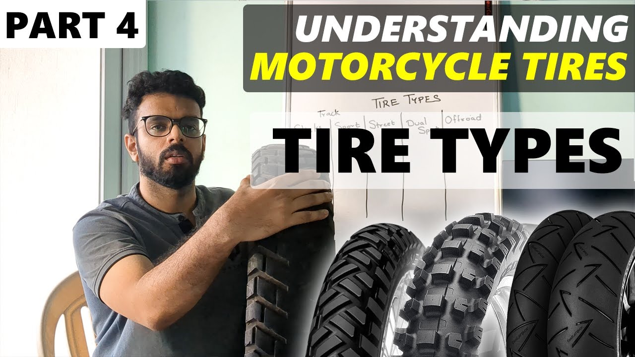 Part 4. TIRE TYPES by TREAD Pattern || Mototalk - YouTube