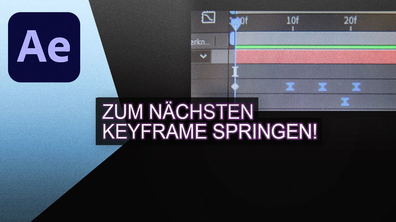 After Effects Tutorial - zu einem Keyframe springen.(3K) - YouTube