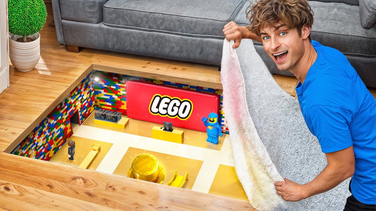 I Built a SECRET Lego Store In My Room! - YouTube