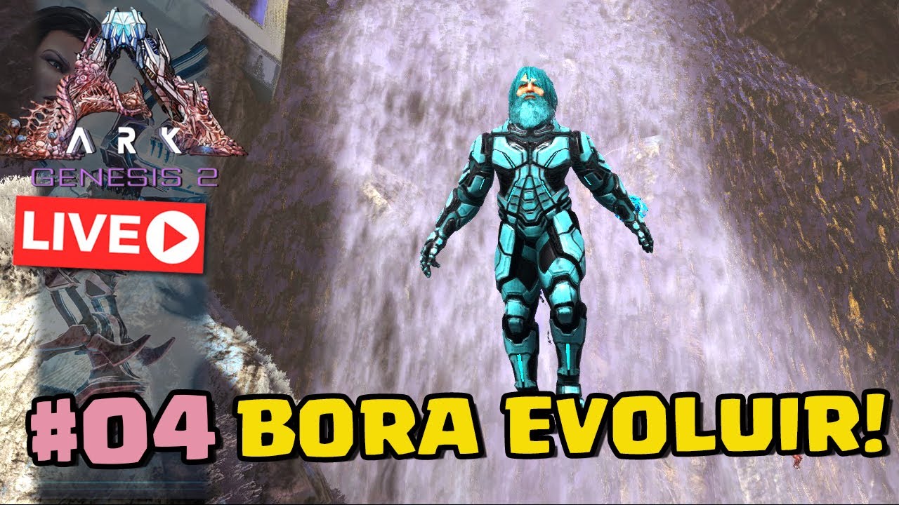 EVOLUINDO E DOMANDO - ARK GENESIS PARTE 2 ( VANILLA) AO VIVO #04 ...