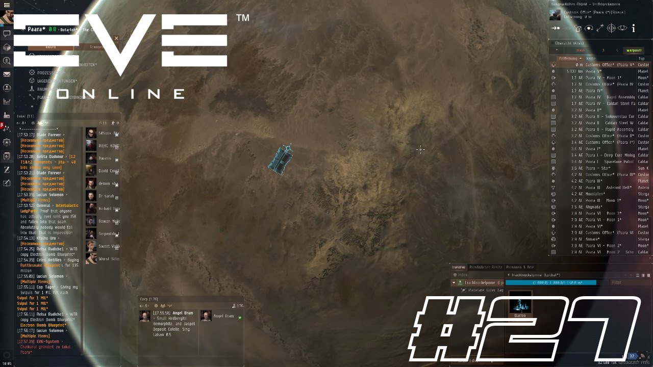 Eve Online #27 Let's Play - Planetary Interaction - Blauer Planet ...