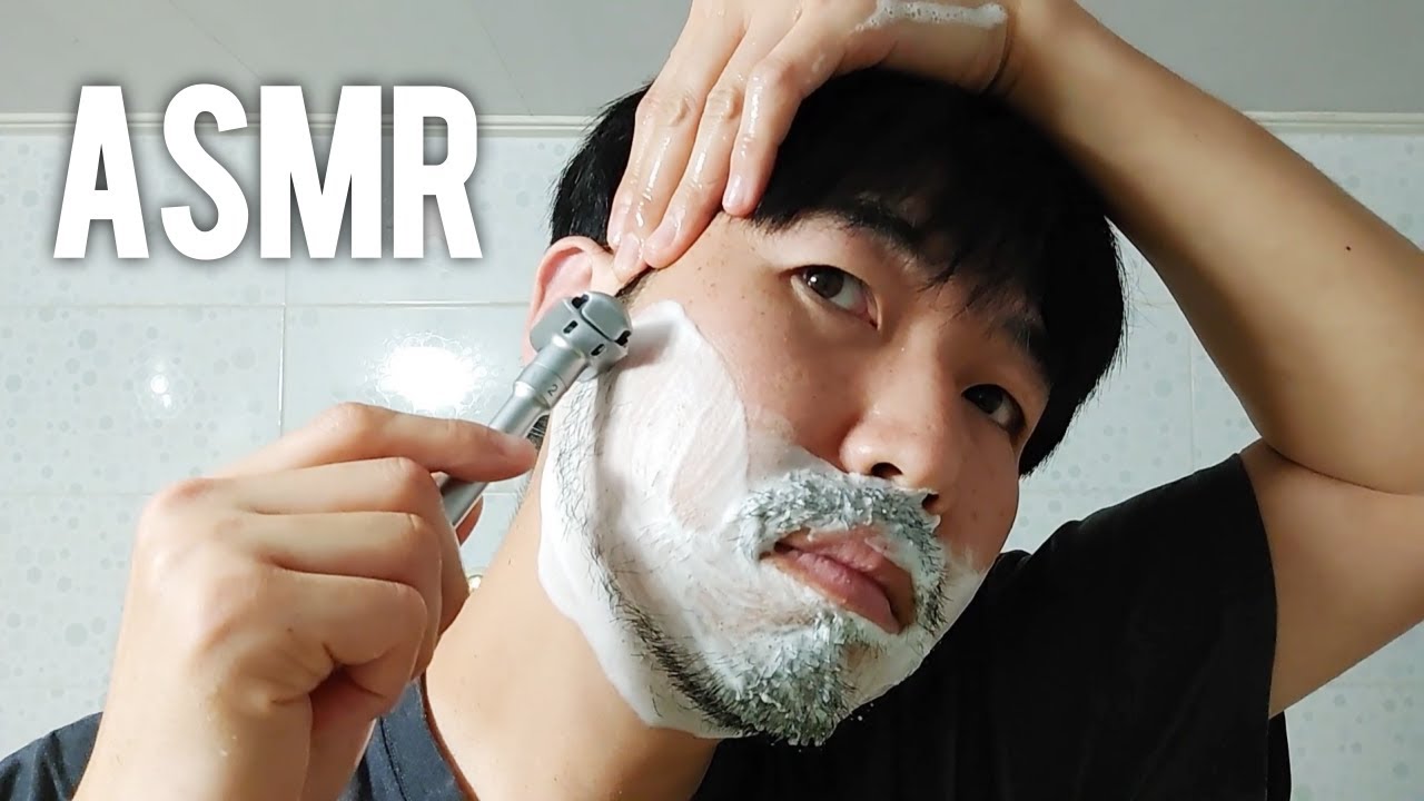 Beard Shaving ASMR - YouTube
